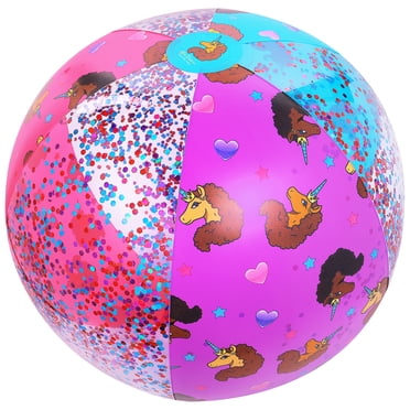 Afro Unicorn 39-Inch "Unique" Unicorn Inflatable Swim Ring Float for ...