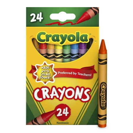 Crayola Classic Crayons, Assorted Colors, Back to School, 24 Count ...