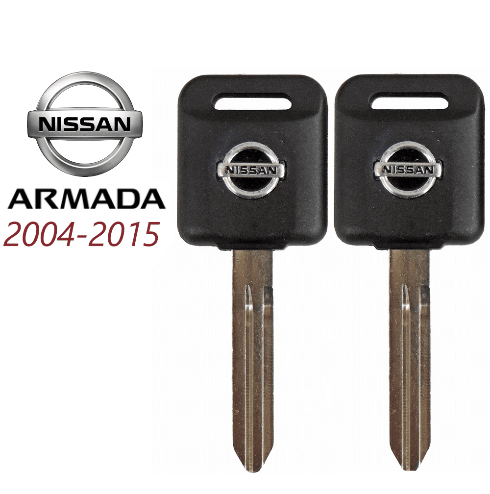 2 New Nissan ARMADA 2004-2015 NI04 Transponder Chip ID46 Key Guaranteed ...