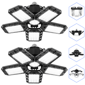 8Ft HO LED Tube Light Bulbs,Rotate R17D Base,V Shape,72W 6000K 4-Pack ...