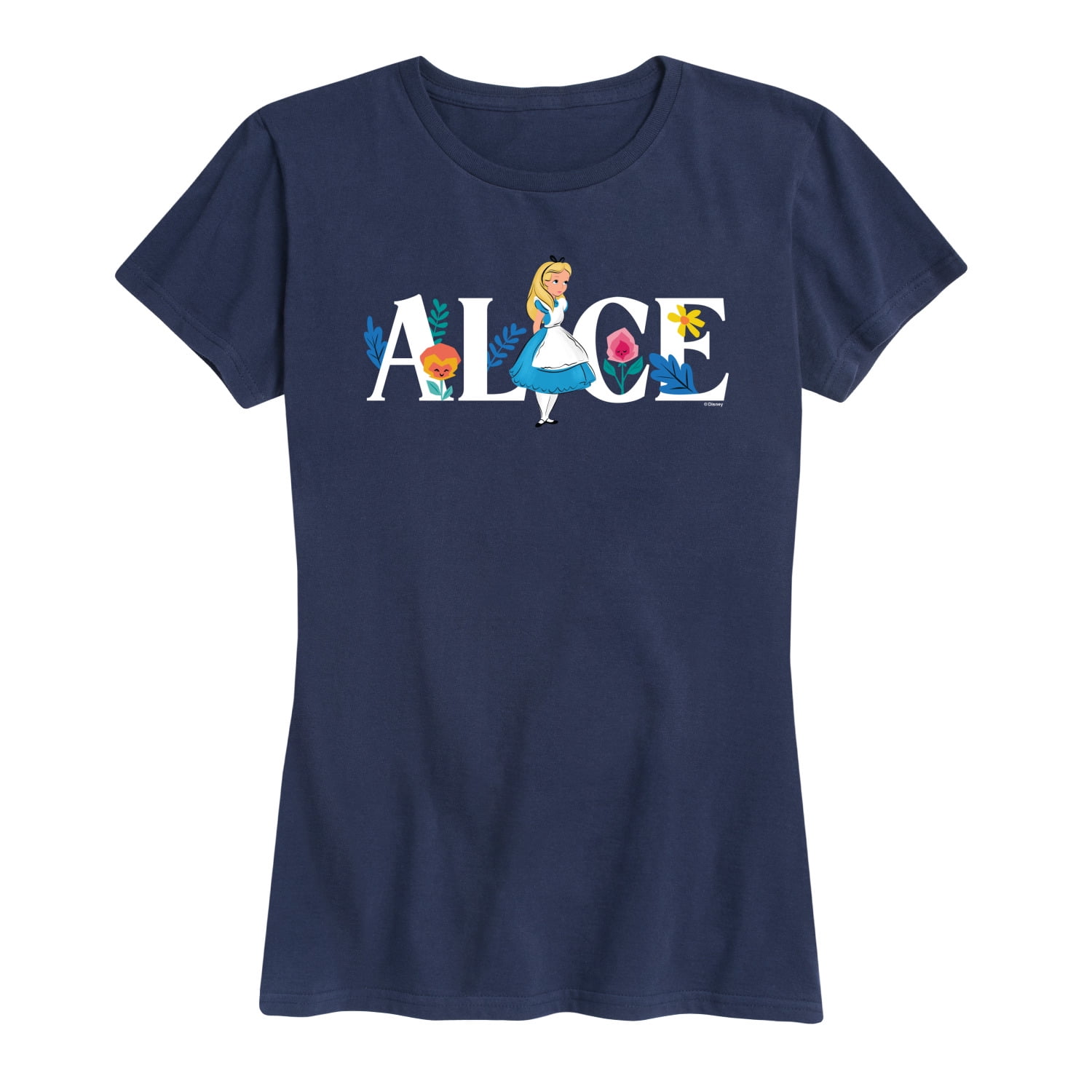 Alice In Wonderland - Alice - Women's Short Sleeve Graphic T-Shirt ...