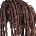 Personalized Dark Brown Dreadlock Hair Wigs - Retro Style for Festivals ...