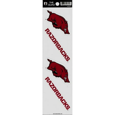Arkansas Razorbacks Quad Decal Set - Walmart.ca