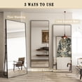 Lumora 64"x21" Full Length Mirror Rectangle Floor Mirror Wall-Mounted ...