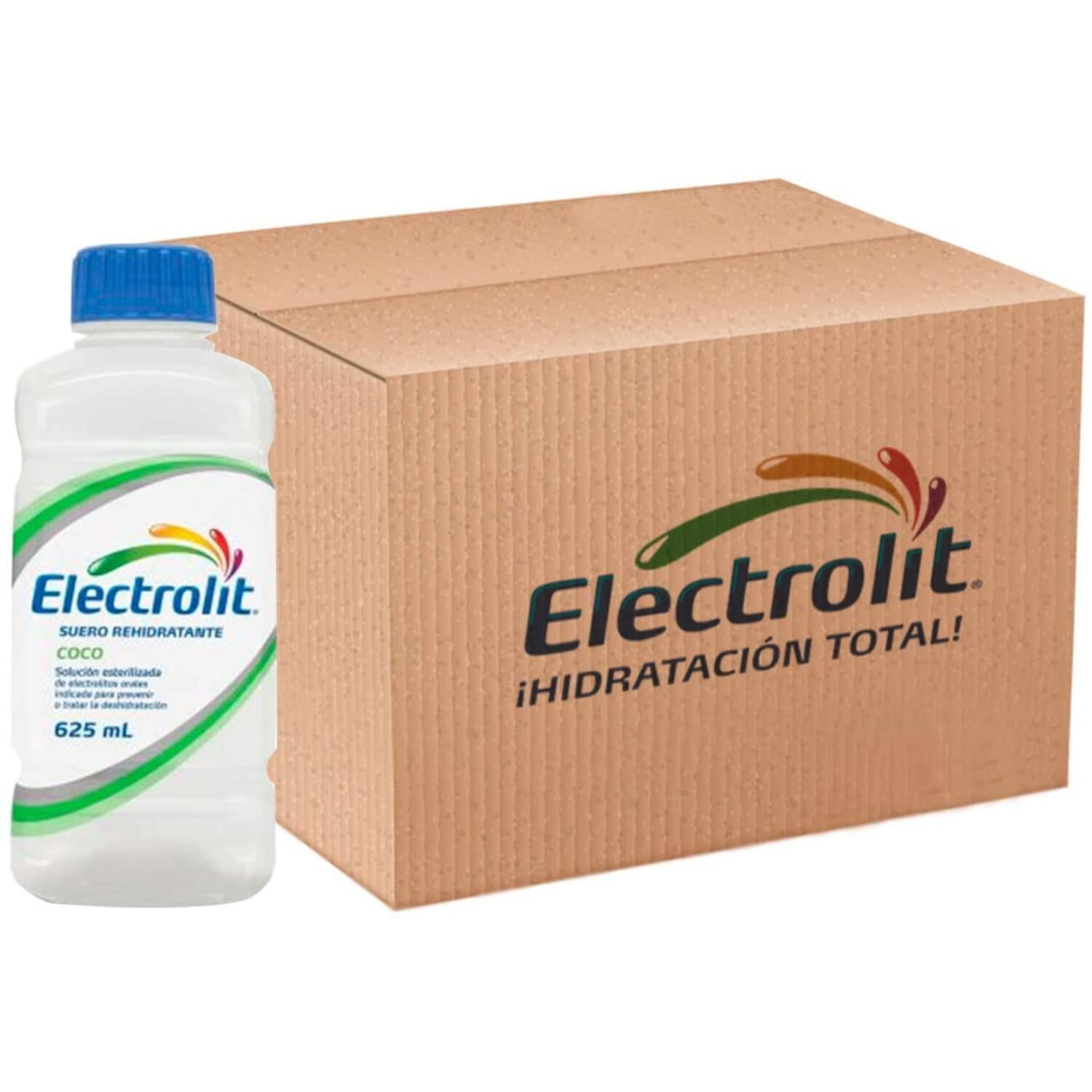 Pack de 12 Suero Electrolit Coco 625 ml Electrolit Coco | Walmart en línea