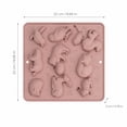 Animal Silicone Baking Mold, Food Grade Non-stick Cartoon Squirrel Fox ...