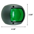 Perko 12V Navigation Side Light with Black Polymer Housing - Walmart.com