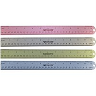 Westcott 12" Jewel Colored Ruler - Walmart.com