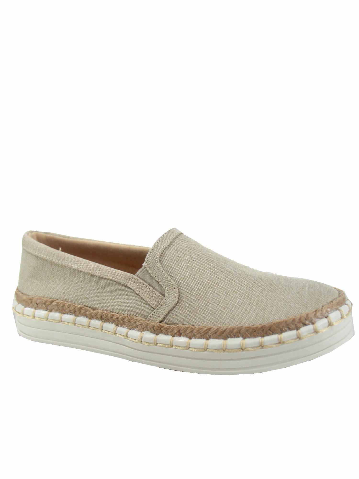 Sode Phenix-s Women's Espadrilles Slip On Round Toe Flat Sneaker Shoes ...