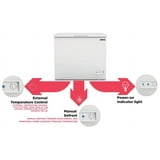 Frigidaire 7.0 Cu. ft. Chest Freezer, EFRF7003, White - Walmart.com