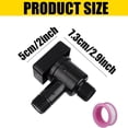 Strong ABS Check Valves Leak Proof Vacuum Backflow Preventer with PTFE ...