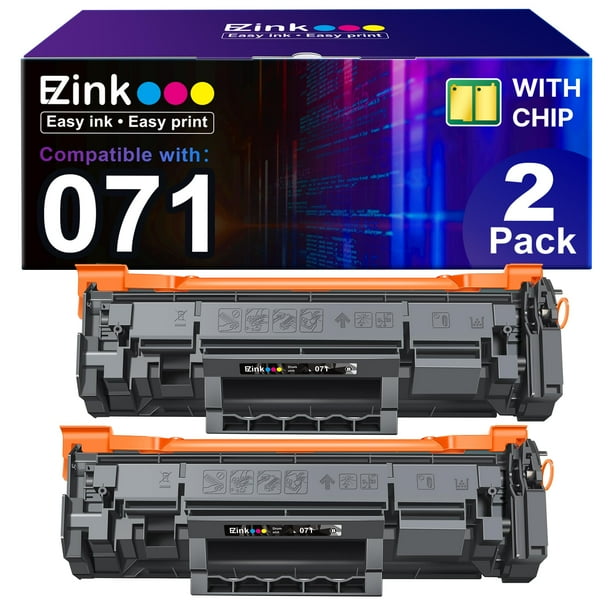 E-Z Ink CRG-071 071 Toner Cartridges Replacement for Canon 071 Black ...