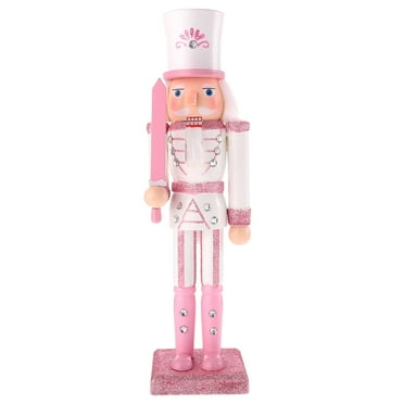 Set of 6 Christmas Wooden Nutcracker Soldier with Weapons ornament ...
