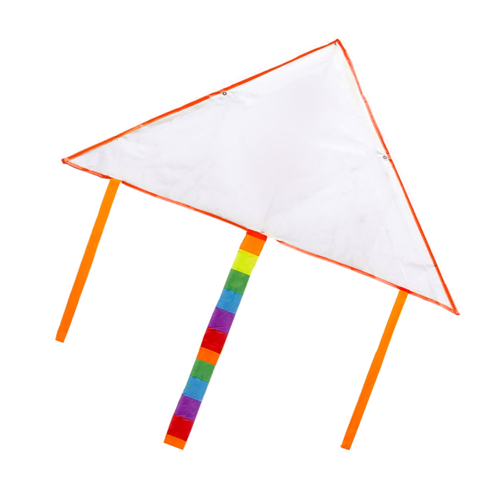 Cometa voladora al aire libre, cometa triangular en blanco, kit para ...