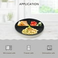 4Pcs/Set 9 Inch Unbreakable Divided Plates for Kids Adults, Dishwasher ...