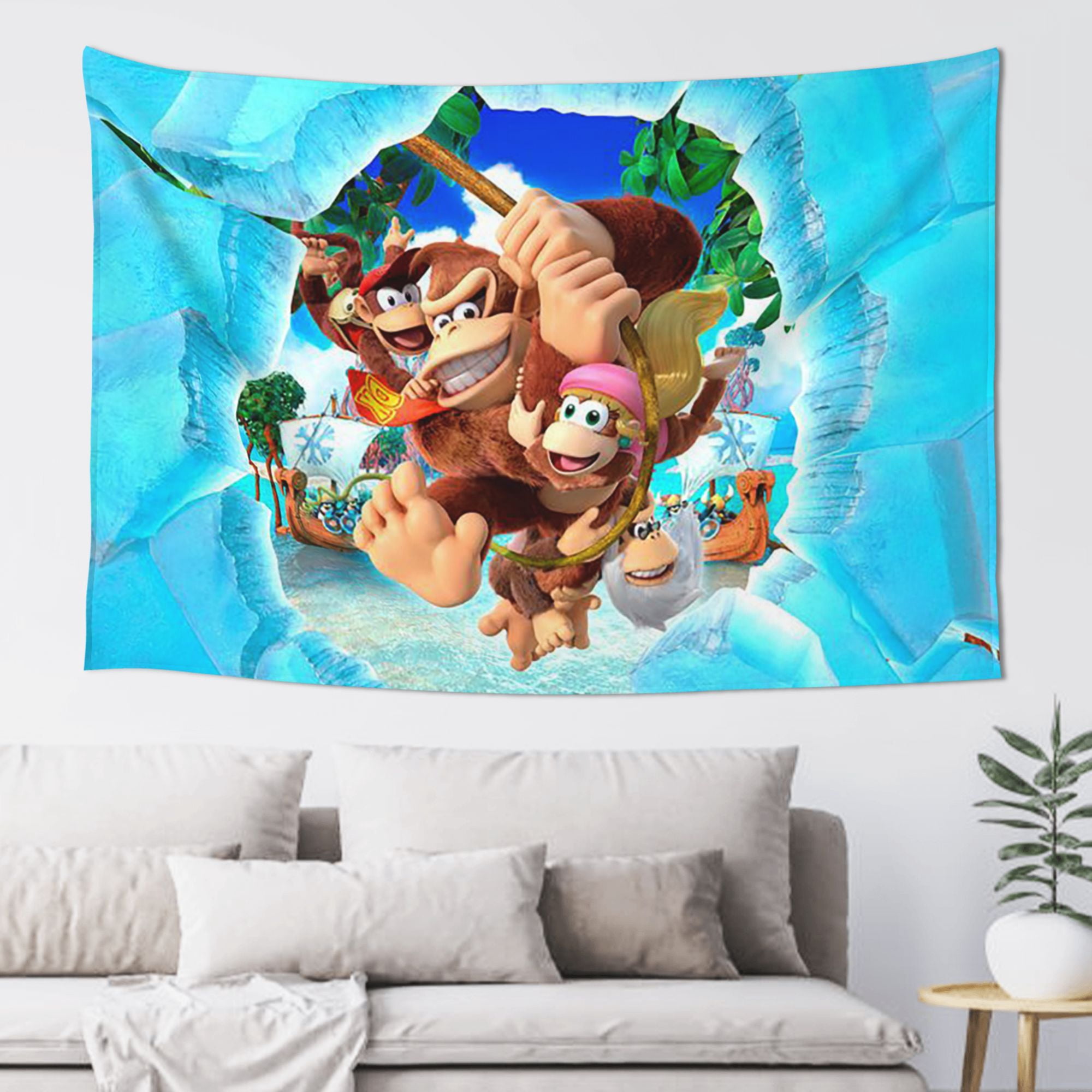 Click here for Aantwell Donkey Kong Tapestry 60 X 40 Graphic Art... prices