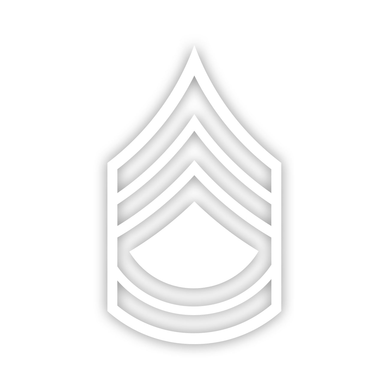 E-7 Sergeant First Class Rank Sticker Decal Die Cut - Self Adhesive ...