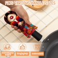 BaHomeck Pot Handle Holder Covers 4Pcs, African Woman Wearing Red ...