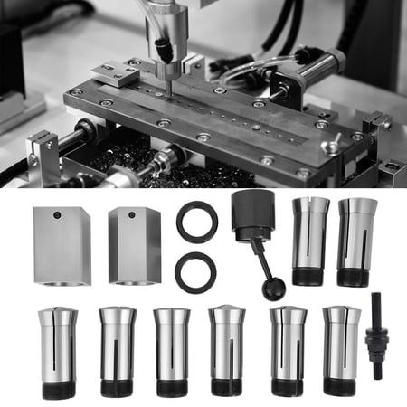 Delicate Practical Hex Collet Block, Firm Collet, Lathe Tool For Drill ...