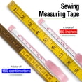 Garnen 2x Body Measuring Tape Body Tape Measure, 60" Flexible ...