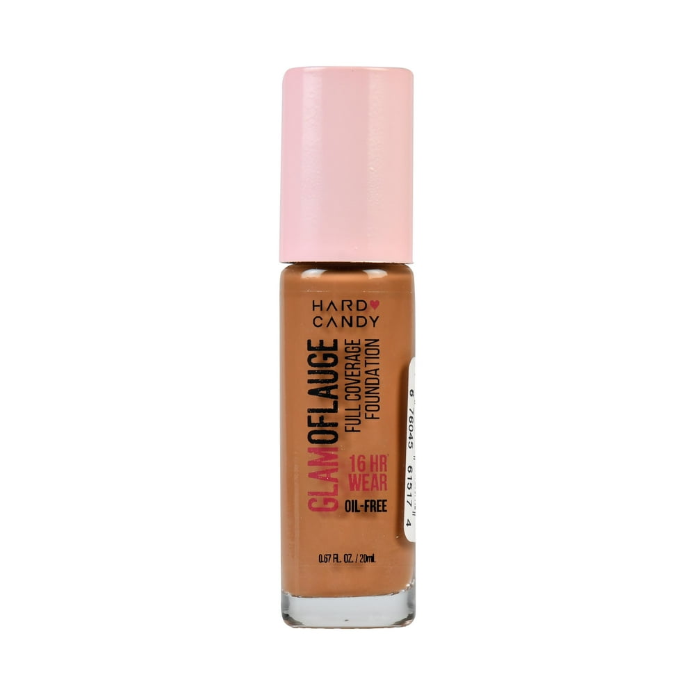 Hard Candy Glamoflauge Full Coverage Foundation, 1517 Mocha - Walmart ...