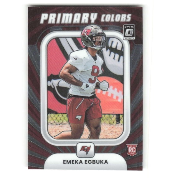 2025 Donruss Optic Rookie Primary Colors #5 Emeka Egbuka Tampa Bay ...