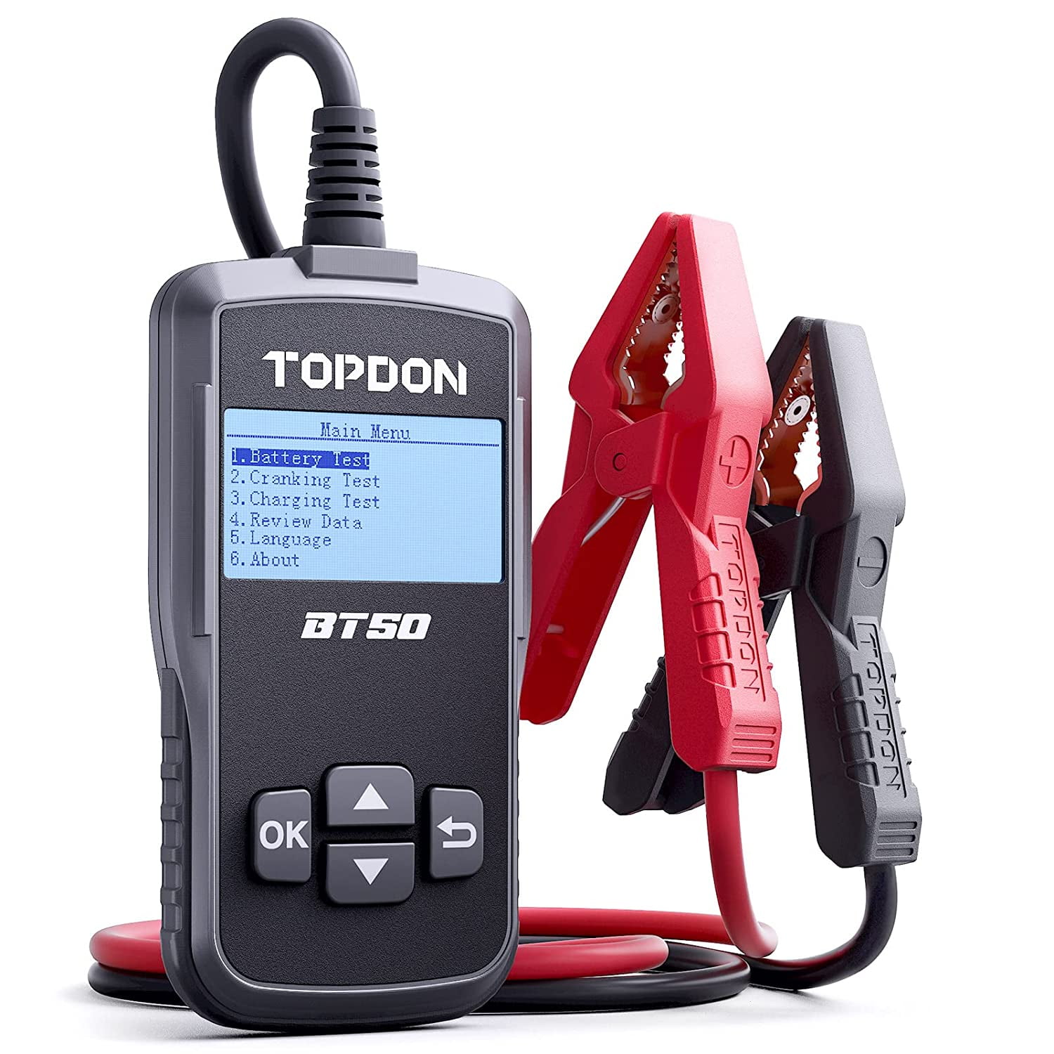 Car Battery Tester TOPDON BT50 12 V Battery Load Tester Car 100-2000 ...