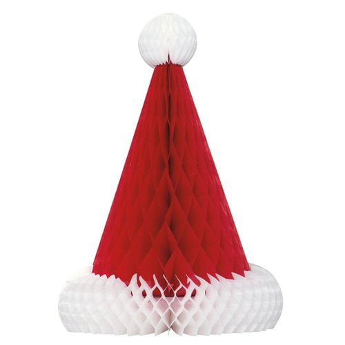 Santa Hat Christmas Centerpiece Decoration, 12in - Walmart.com