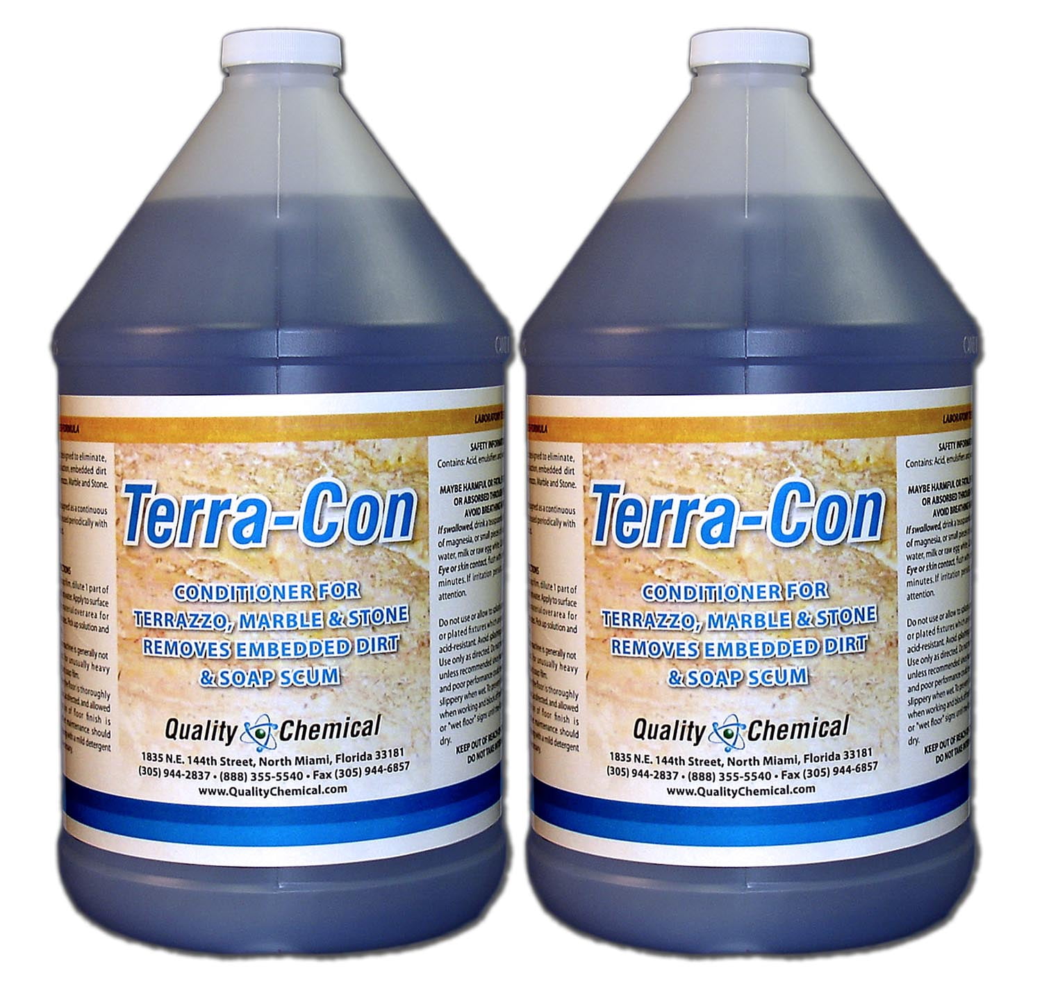 Terra Con High Power Floor Cleaner - 2 gallon case - Walmart.com