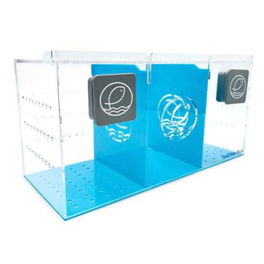 Penn-Plax Aquaterrium Tank - Hydroponic Glass Aquarium for Live Plants ...