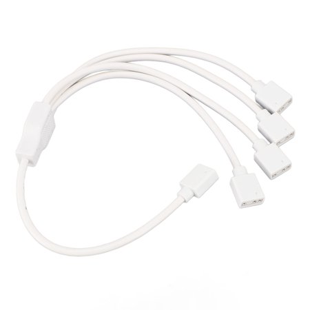 ARGB Splitter Cable, 1 to 4, Female to Female 5V 3-Pin RGB Splitter ...