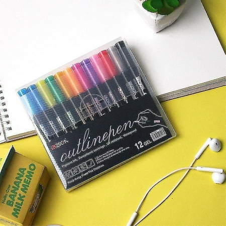 Metal Paint Marker Pen And Album Scrapbooking Outline Pencil--(Sepeda ...