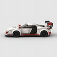 Moc R8 Technical F1 Model Racer Car Building Blocks City Vehicle Bricks ...