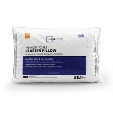 Mainstays Comfort Complete Bed Pillow, Standard/Queen - Walmart.com