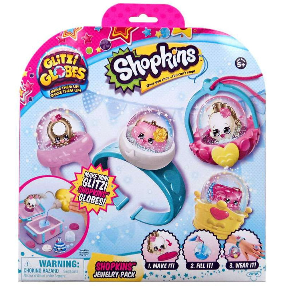 Shopkins Glitzi Globes Jewelry Playset - Walmart.com - Walmart.com