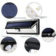 Solar LED Lights, Motion Sensor, Wall Mount, Auto ON/OFF, Waterproof, Bright for Garage, Patio ...