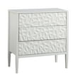 Free Shipping! TMS Reggio 3-Drawer Accent Cabinet White MDF Pinewood ...