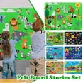 City Train Storyboard (G)$Children'S Early Education 3Diy 3D Felt Game ...