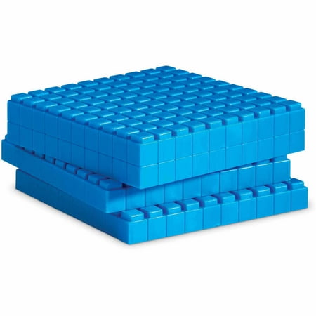 Learning Resources Interlocking Base Ten, 10 Flats - Walmart.com