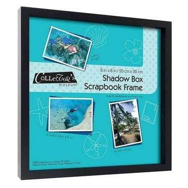 16" x 31" Black Shadow Box by Studio Décor - Memory Box Display Case ...