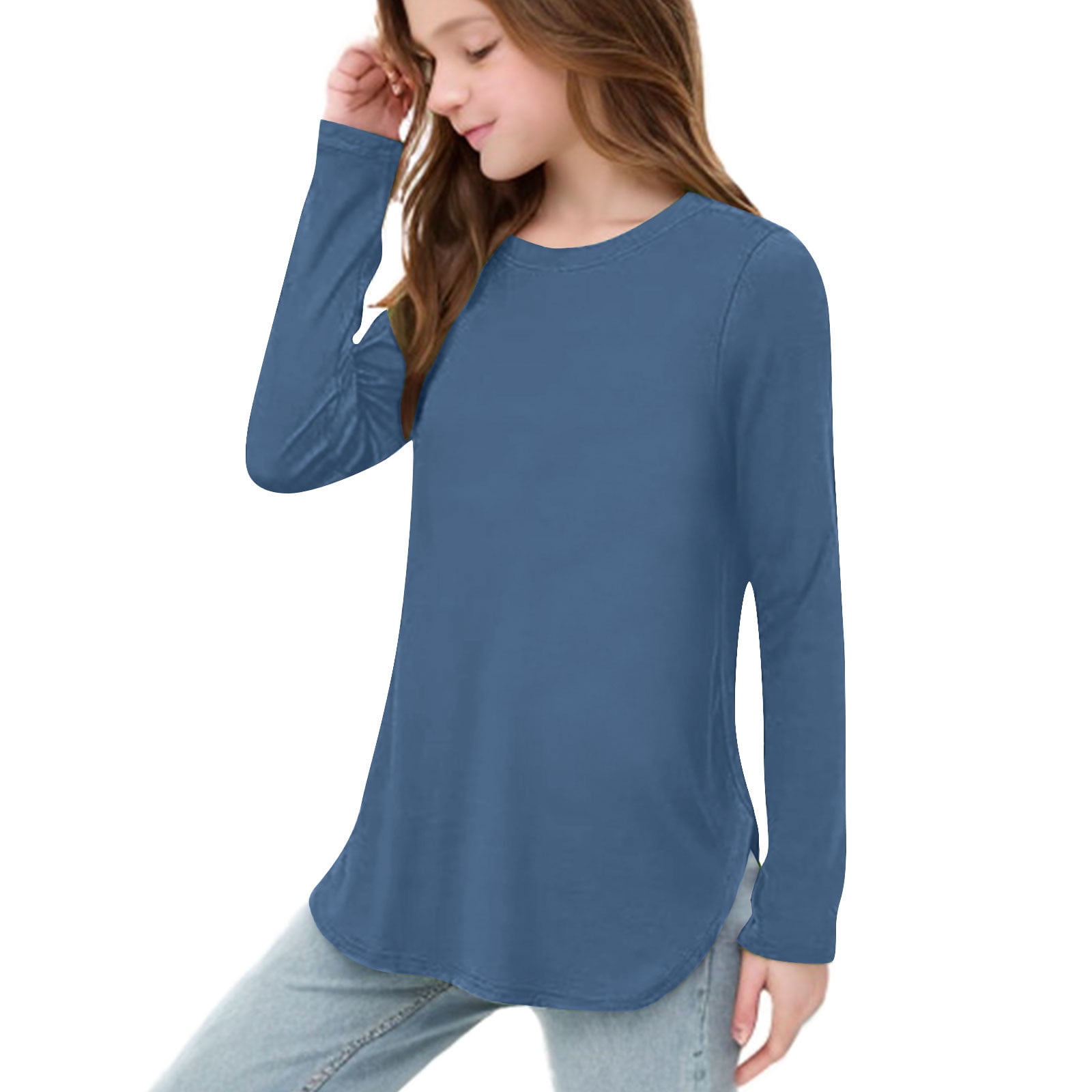 Click here for Posijego Girls Long Sleeve Shirts For Little Girls... prices