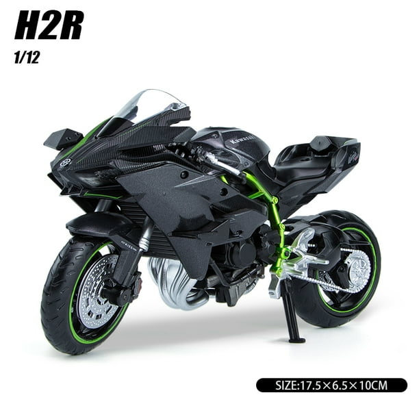 1:12 H2R Alloy Motorcycle Model Toy Boy Diecast Metal Vehicle Fast and ...