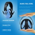 Kids Earmuffs Hearing Protection with Travel Bag- Junior Ear Defenders ...