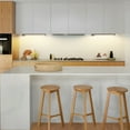 Under Cabinet Lighting（2 Pack）, Rechargeable Battery Operated 46LED 3 ...