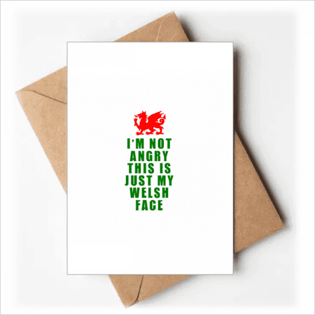 Welsh Face Emotional Culture Greeting Cards You are Invited Invitations ...