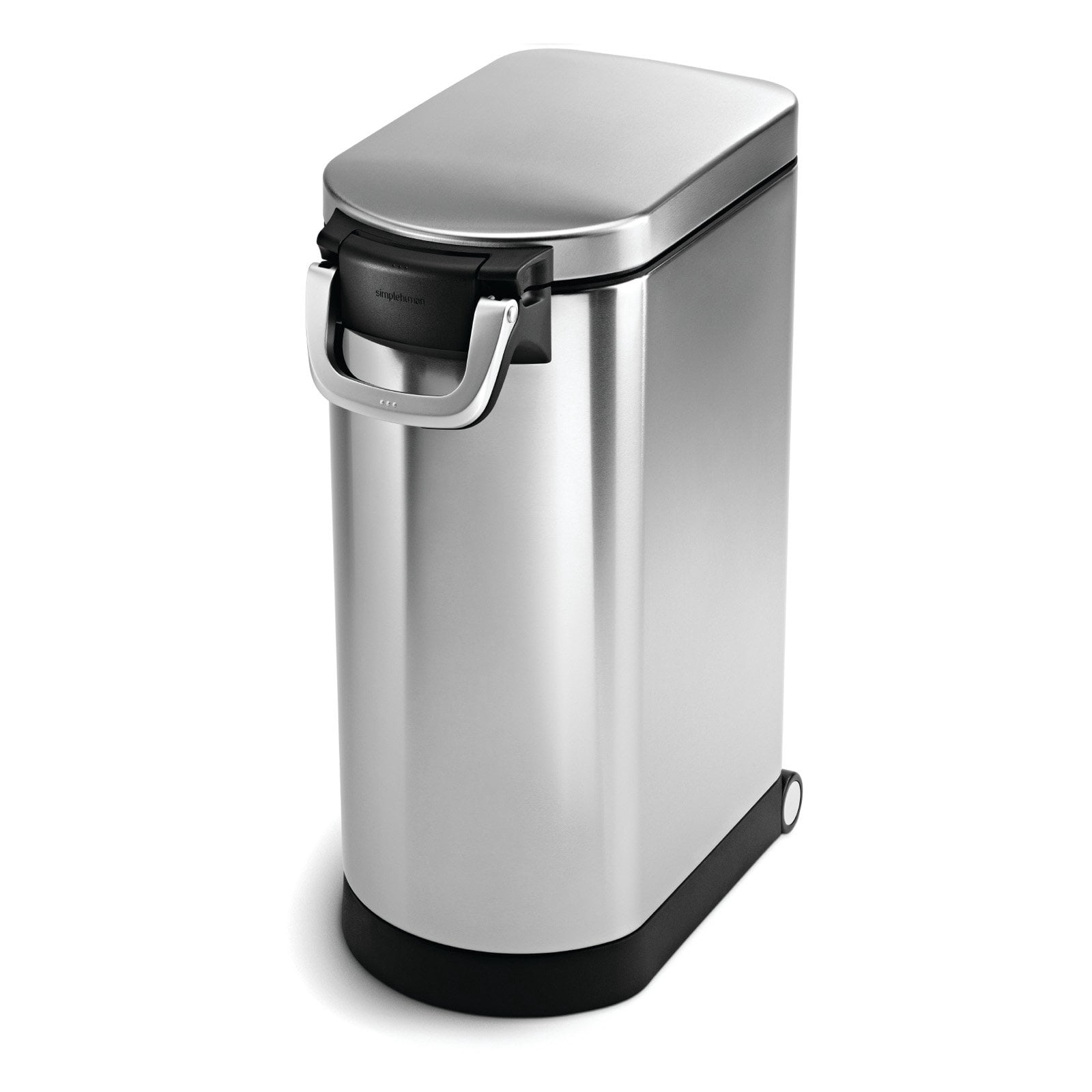 Simplehuman 30 Liter Large Pet Food Storage Container Brushed Simplehuman 30 Liter Large Pet Food Storage Container Brushed