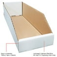 Global Industrial Open Top Corrugated Bin Box, 6"W x 12"D x 4-1/2"H ...