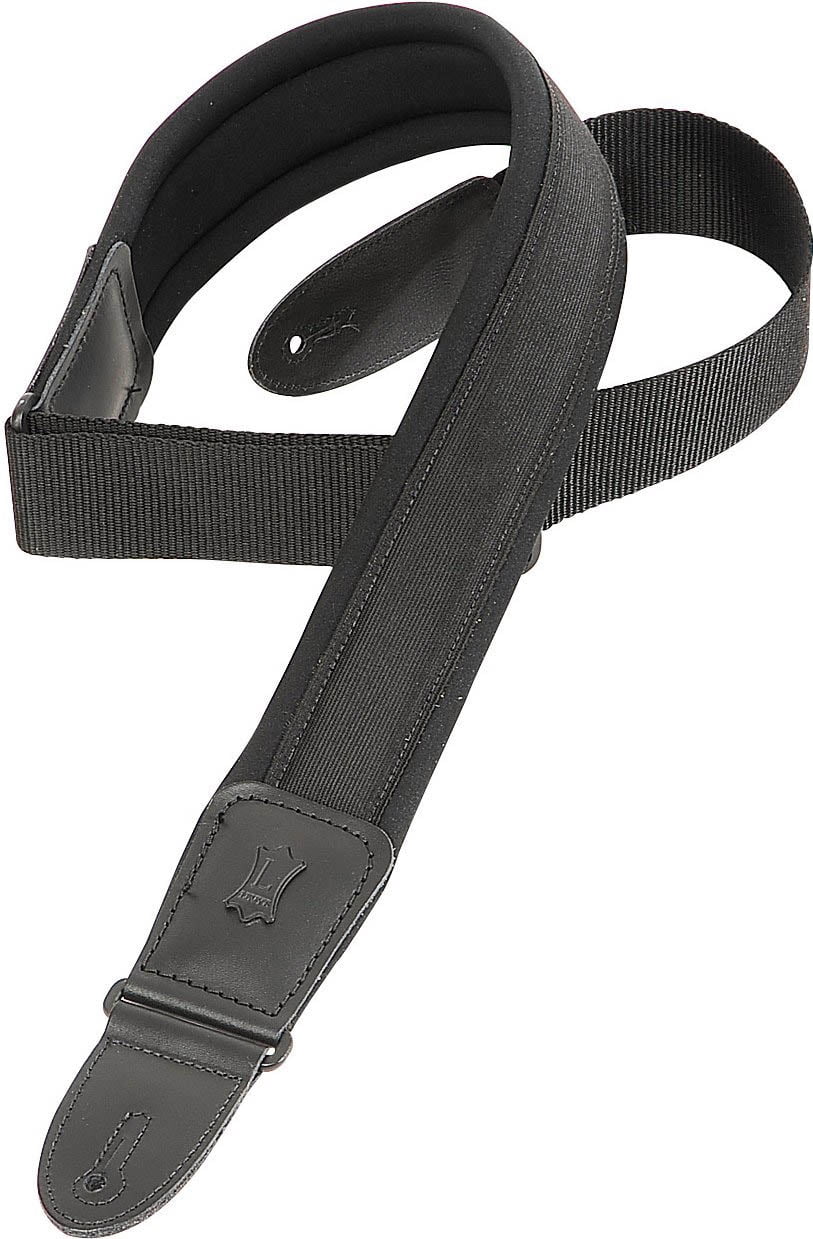 Levy's PM48NP2-BLK 2" Padded/Stretch Neoprene Comfort Bass/Guitar Strap ...