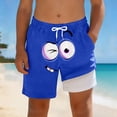Boys Swimwear Set Casual Trunks Print Shorts Playful Design Summer ...