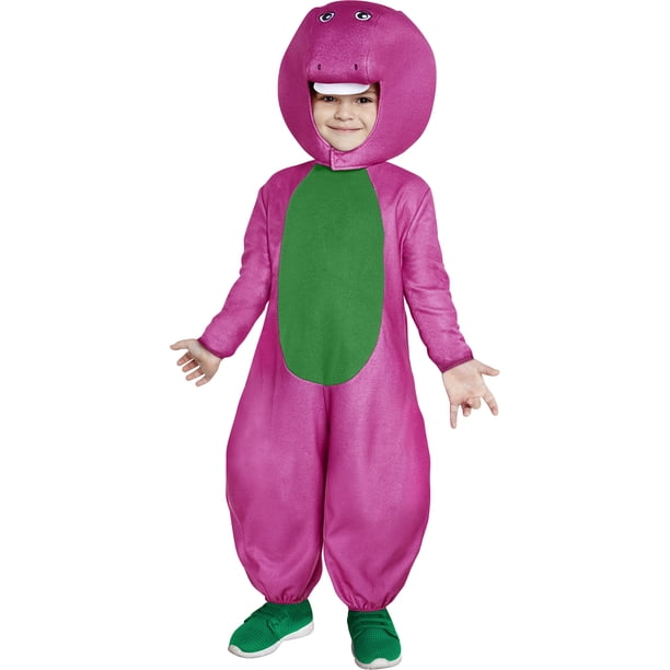 InSpirit Designs Barney Halloween Fantasy Costume Unisex, Toddler 1-3 ...